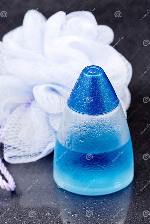 Blue Liquid Cologne stock photo. Image of concept, scented - 20658866