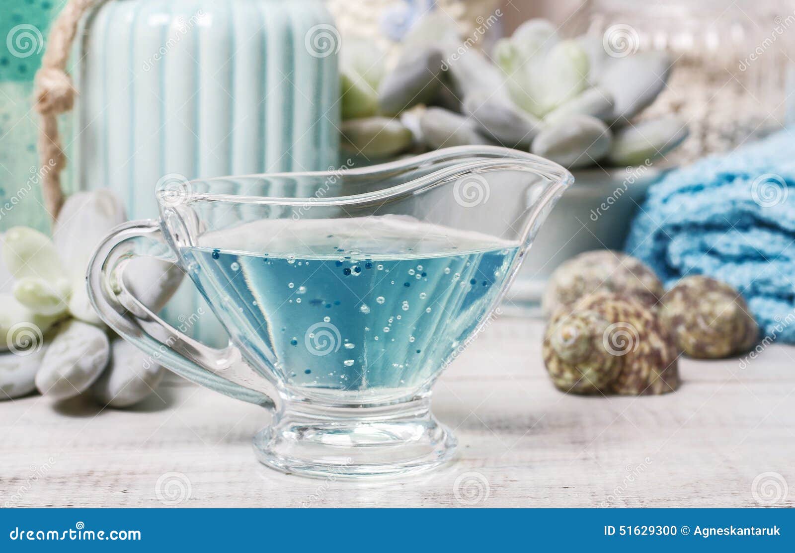 Blue liquid soap stock photo. Image of products, container - 51629300