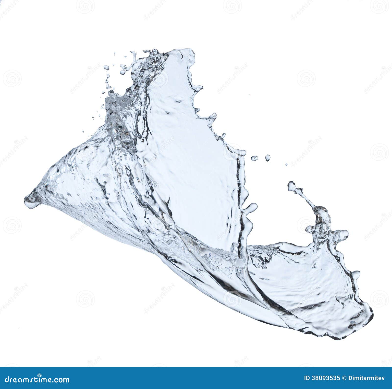 Blue liquid splash stock image. Image of curves, drop - 38093535