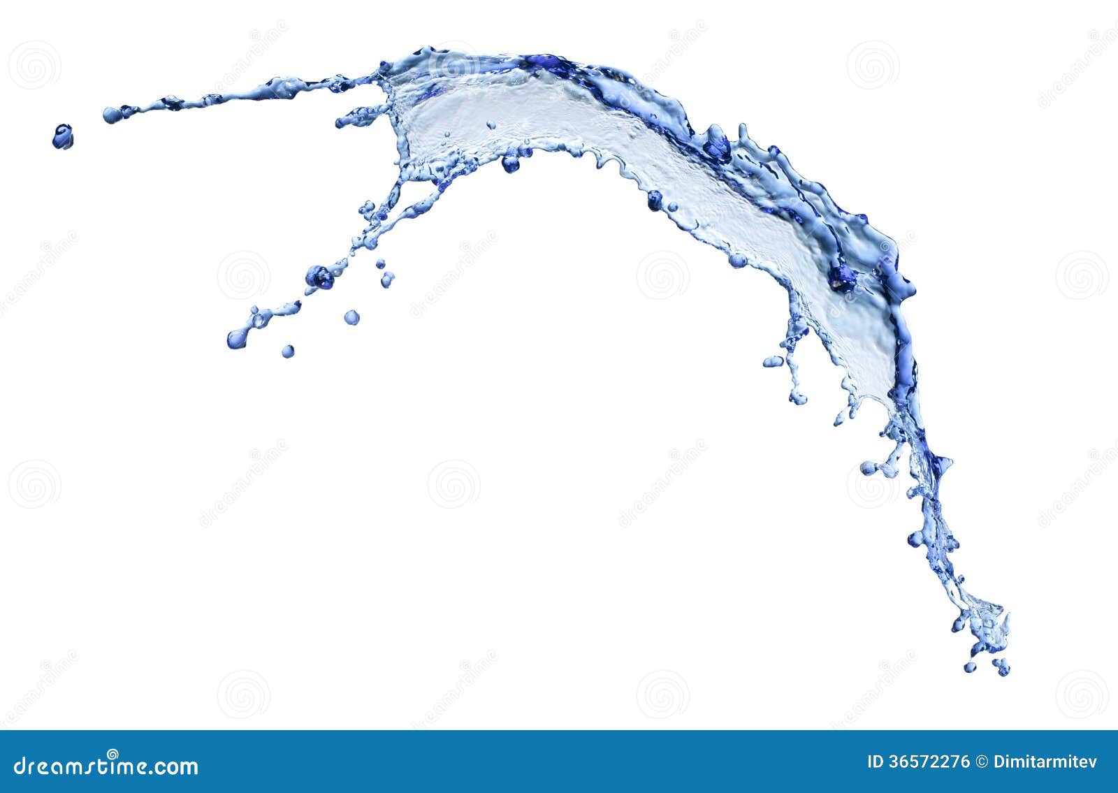 Blue liquid splash stock photo. Image of abstract, beauty - 36572276
