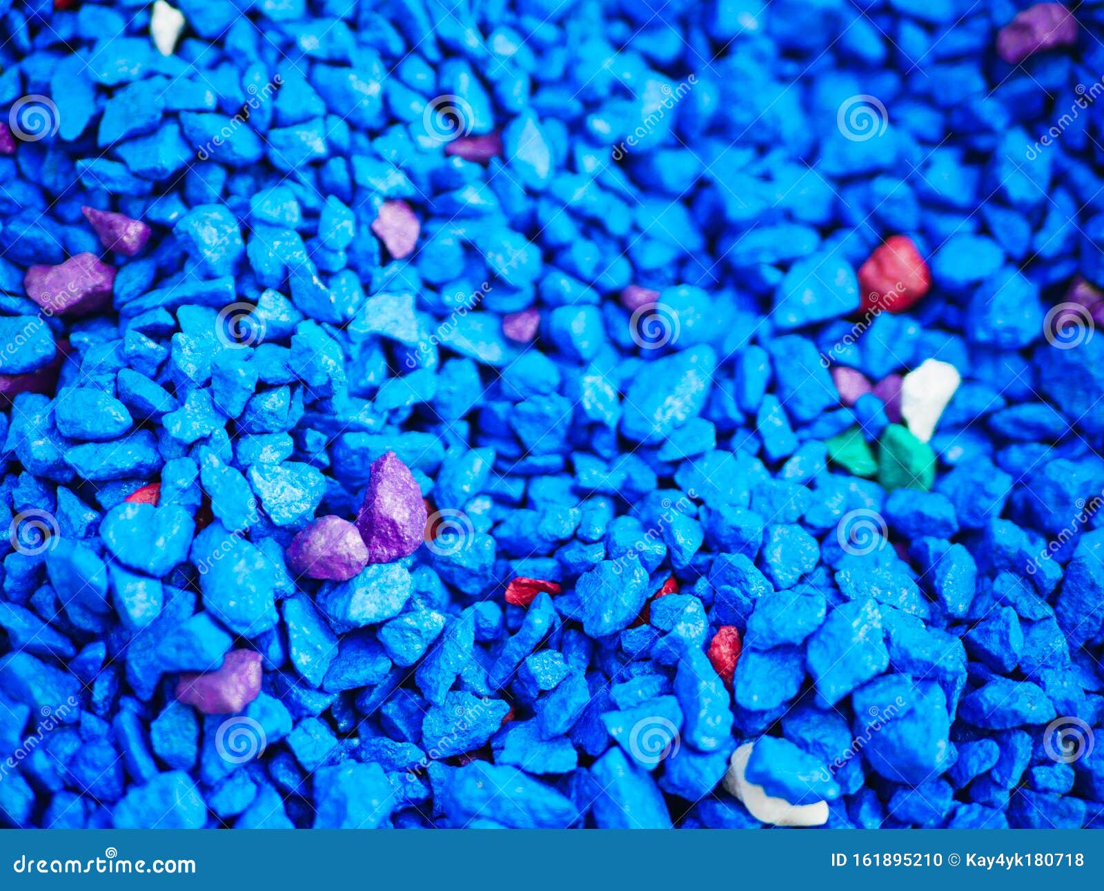 Blue Little Pebbles. the Background Consists of Small Blue Pebbles ...