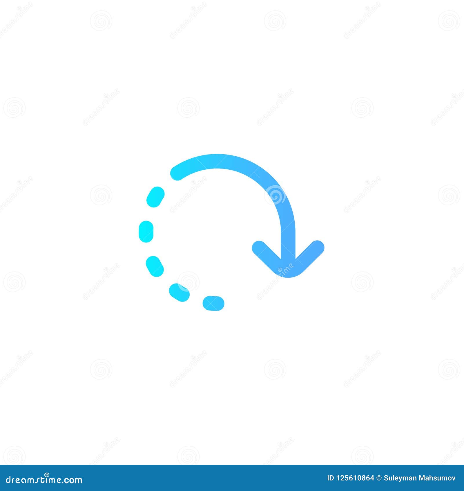 Loading Vector Icon Sign Symbol Stock Vector - Illustration of computer ...