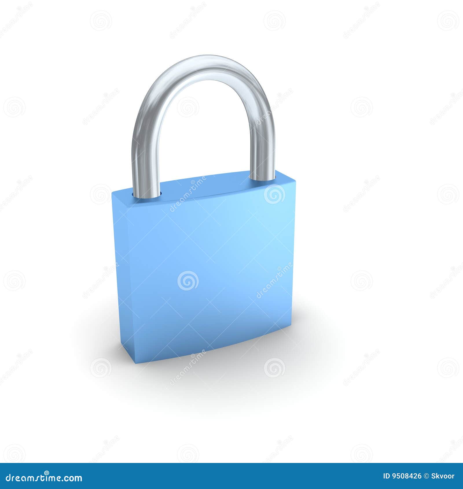 Blue lock stock illustration. Illustration of toon, rendered - 9508426