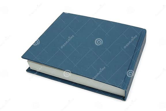 Blue Log Book stock photo. Image of education, cover, thick - 374896
