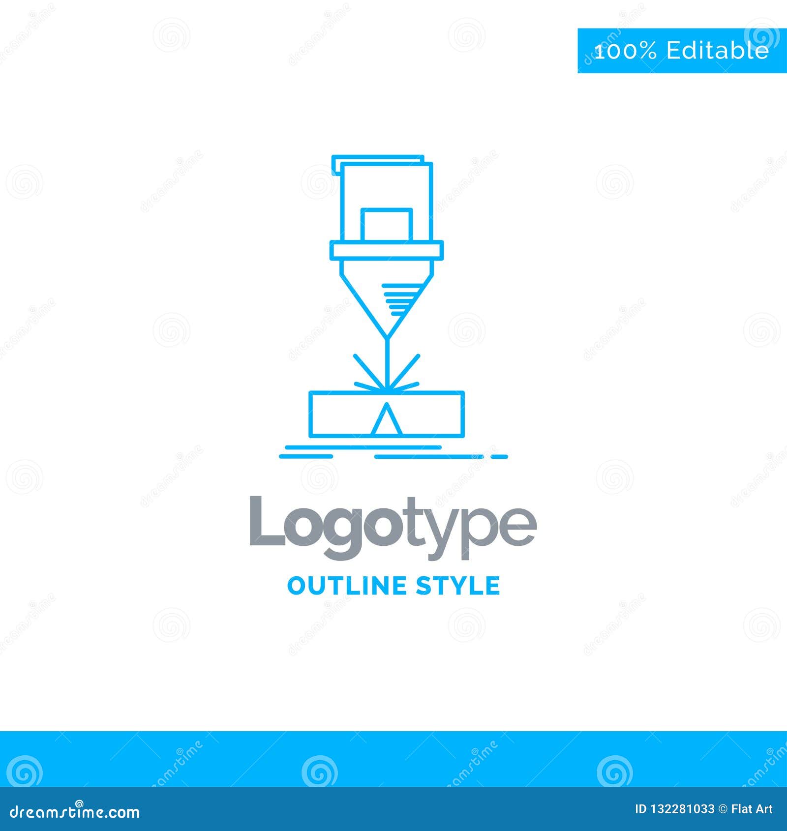 Blue Logo Design for Cutting, Engineering, Fabrication, Laser, S Stock ... Blue Logo Design for Cutting, Engineering, Fabrication, Laser, S Stock ...