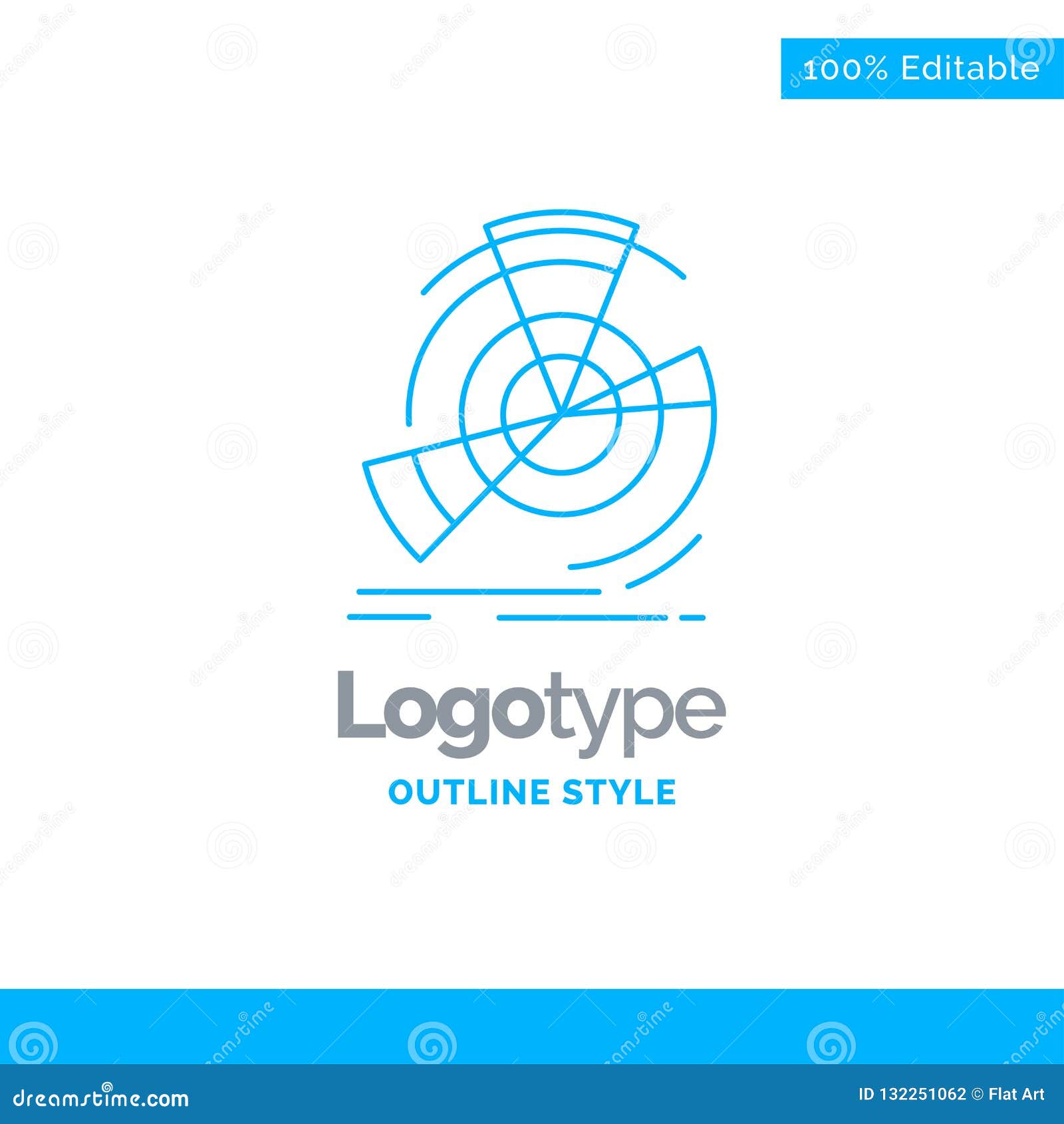 Blue Logo Design for Data, Diagram, Performance, Point, Referenc Stock ...