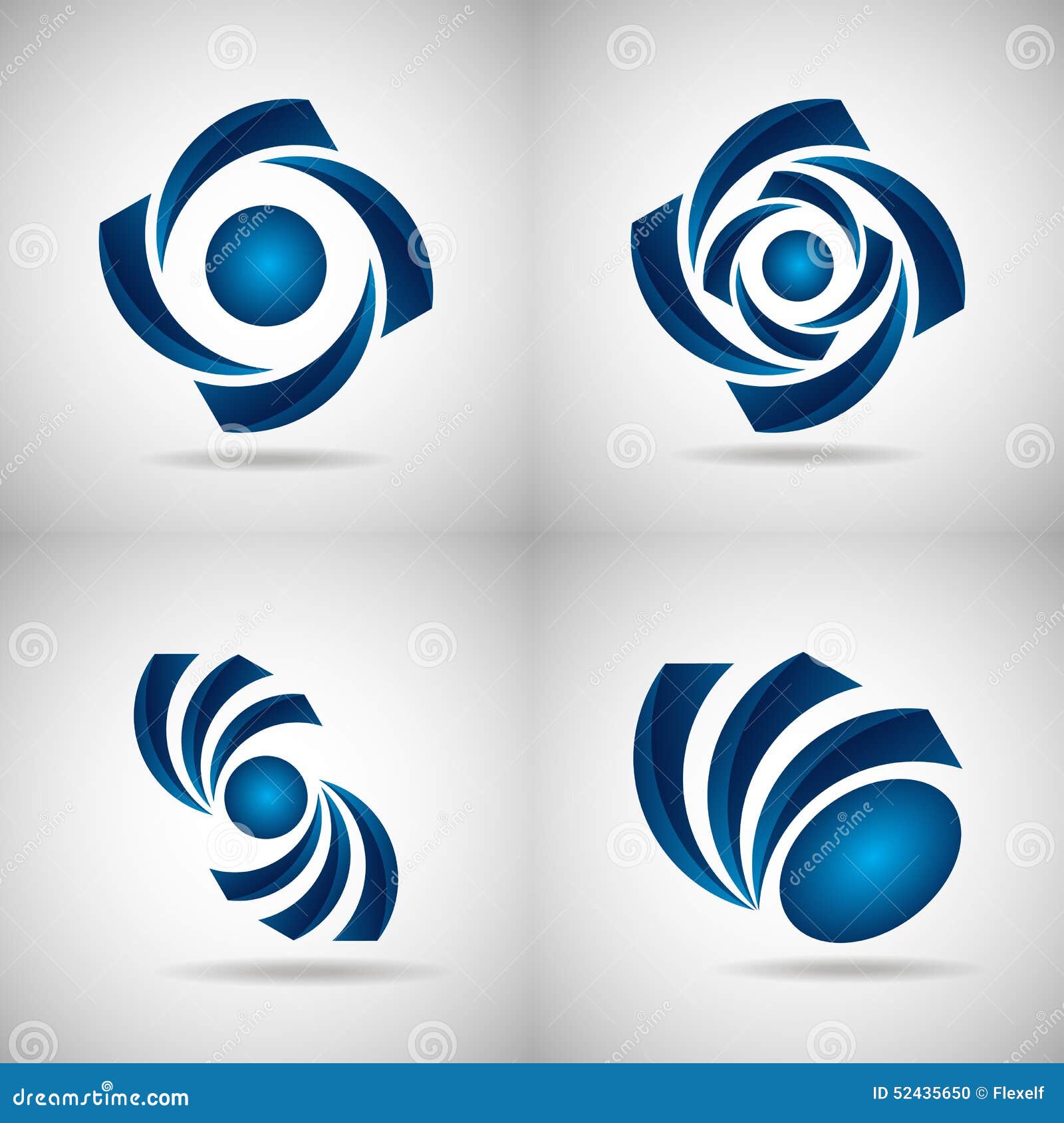 Blue logos stock vector. Illustration of metal, nail - 52435650