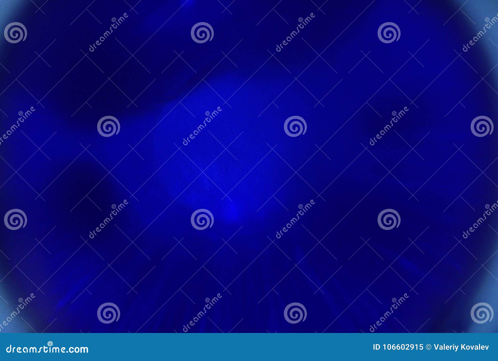 The Blue Look is Cold. a Cold Look from the Blue Abyss. Stock Image ...