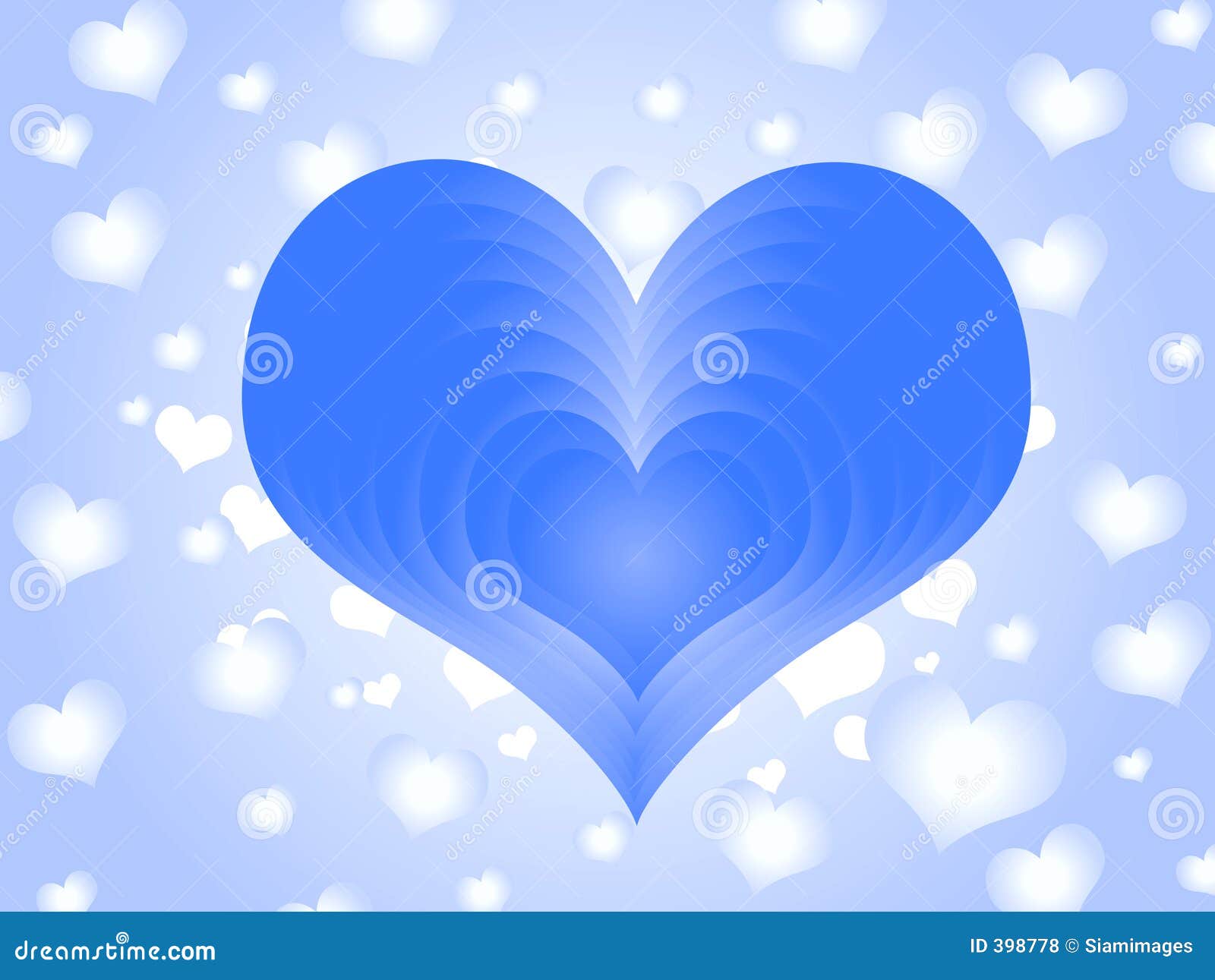 Blue lover stock illustration. Illustration of concept - 398778