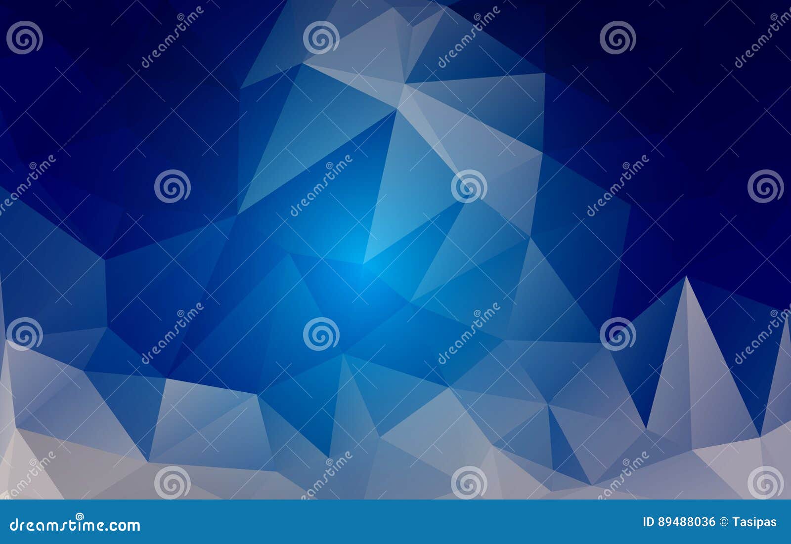 Blue low poly background stock vector. Illustration of dark - 89488036