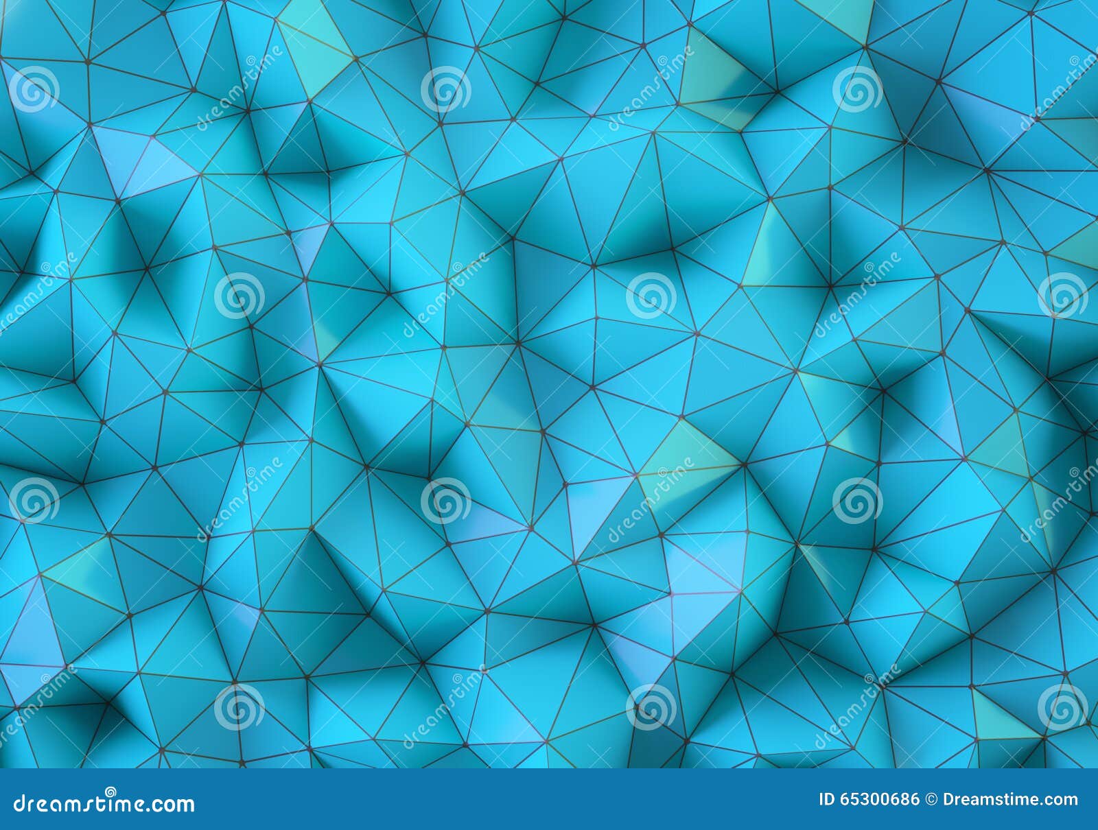 Blue low poly background stock illustration. Illustration of graphic ...