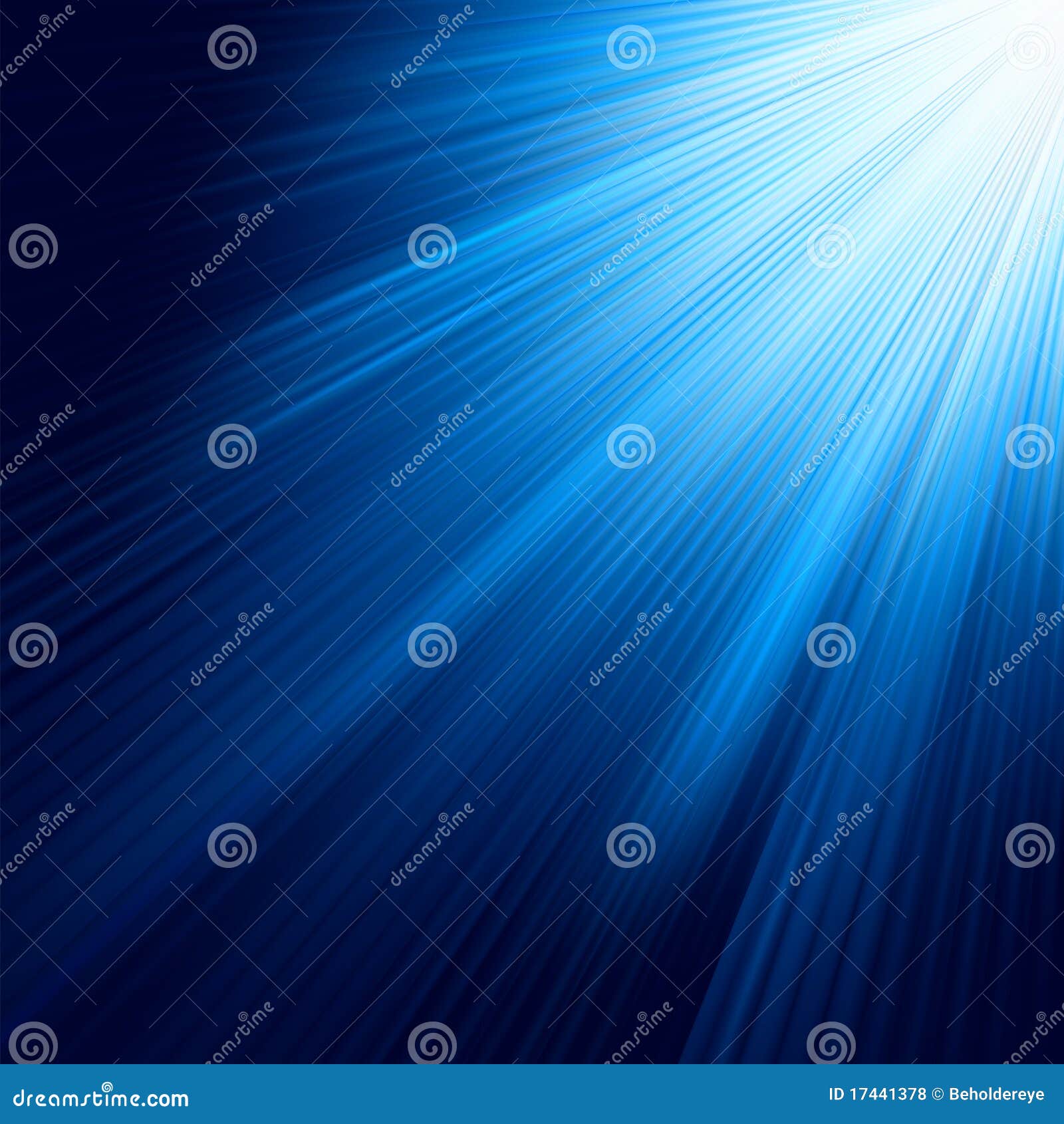 Blue luminous rays. EPS 8 stock vector. Illustration of festive - 17441378