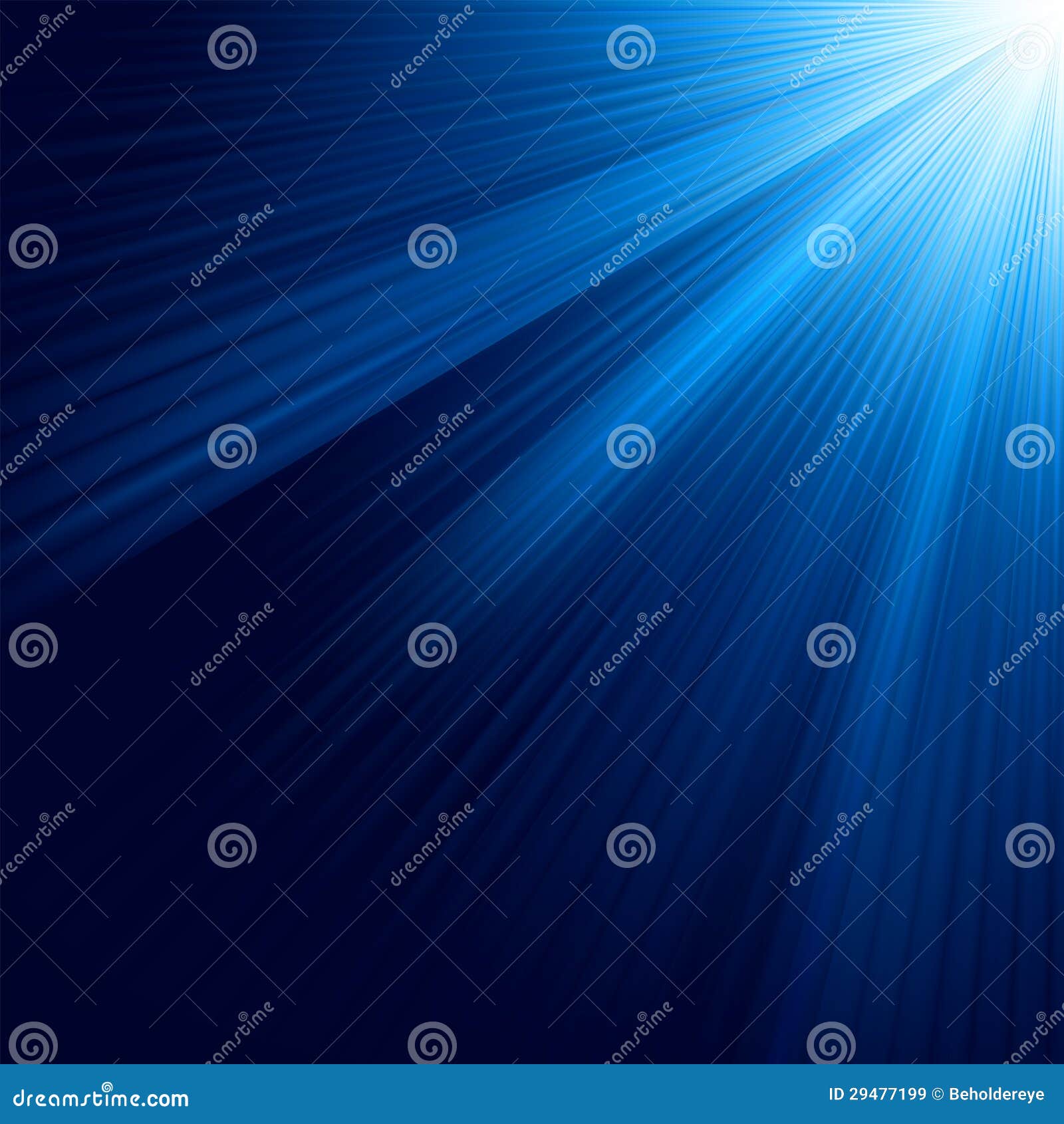 Blue luminous rays. EPS 8 stock vector. Illustration of backdrop - 29477199