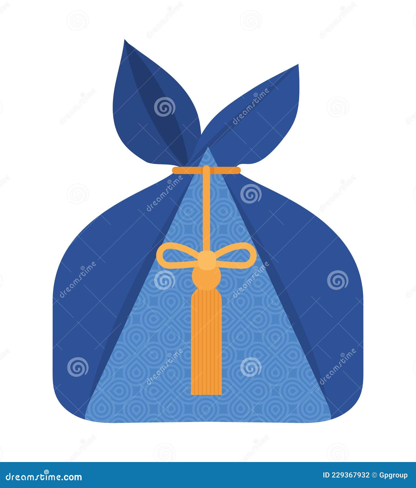 Blue lunch box stock illustration. Illustration of lunch - 229367932