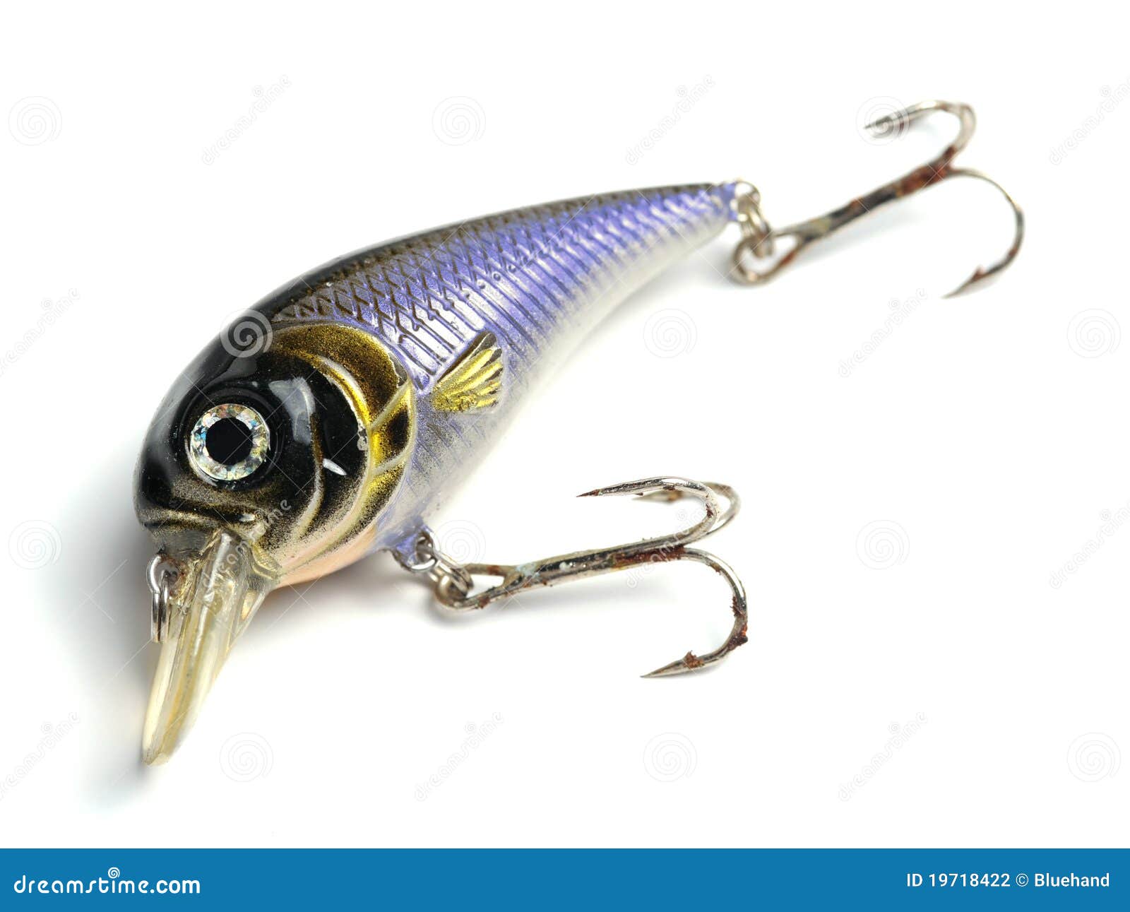 Blue lure bait stock photo. Image of outdoor, fishing - 19718422