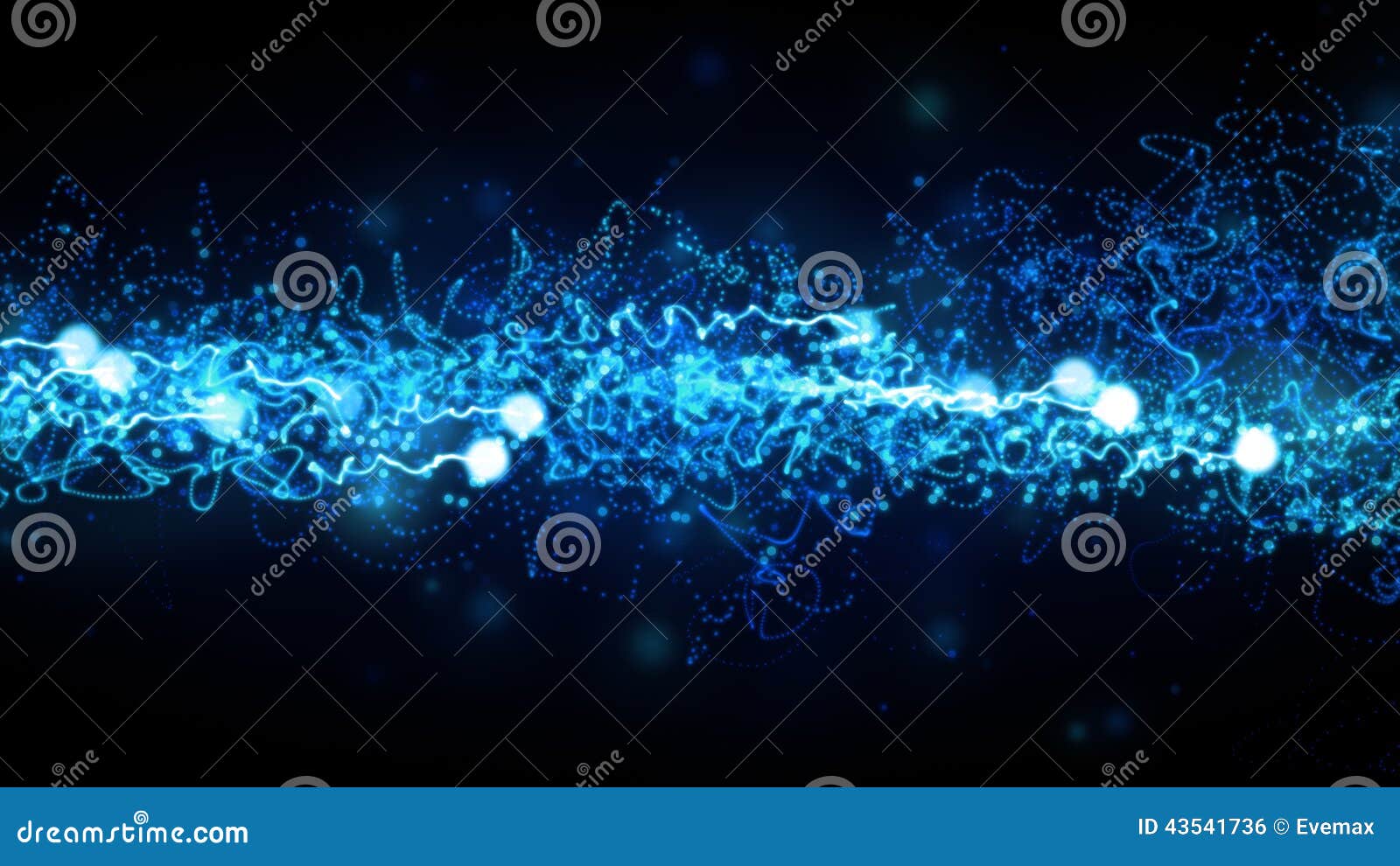 Blue Magic Background stock illustration. Illustration of glow - 43541736