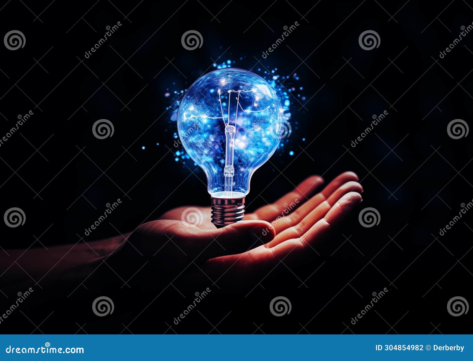 Blue Magic Firefly Bug Light Glow Vector Effect | CartoonDealer.com ...