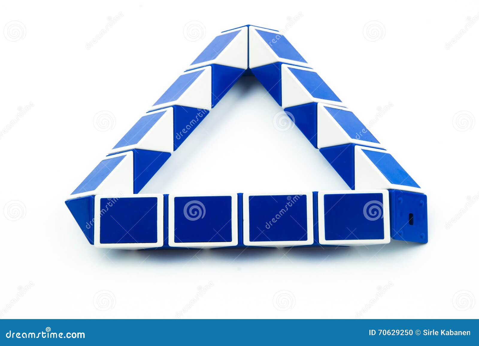 Magic Snake Or Rubik Transformation Rainbow 72 Pieces Patterns ...