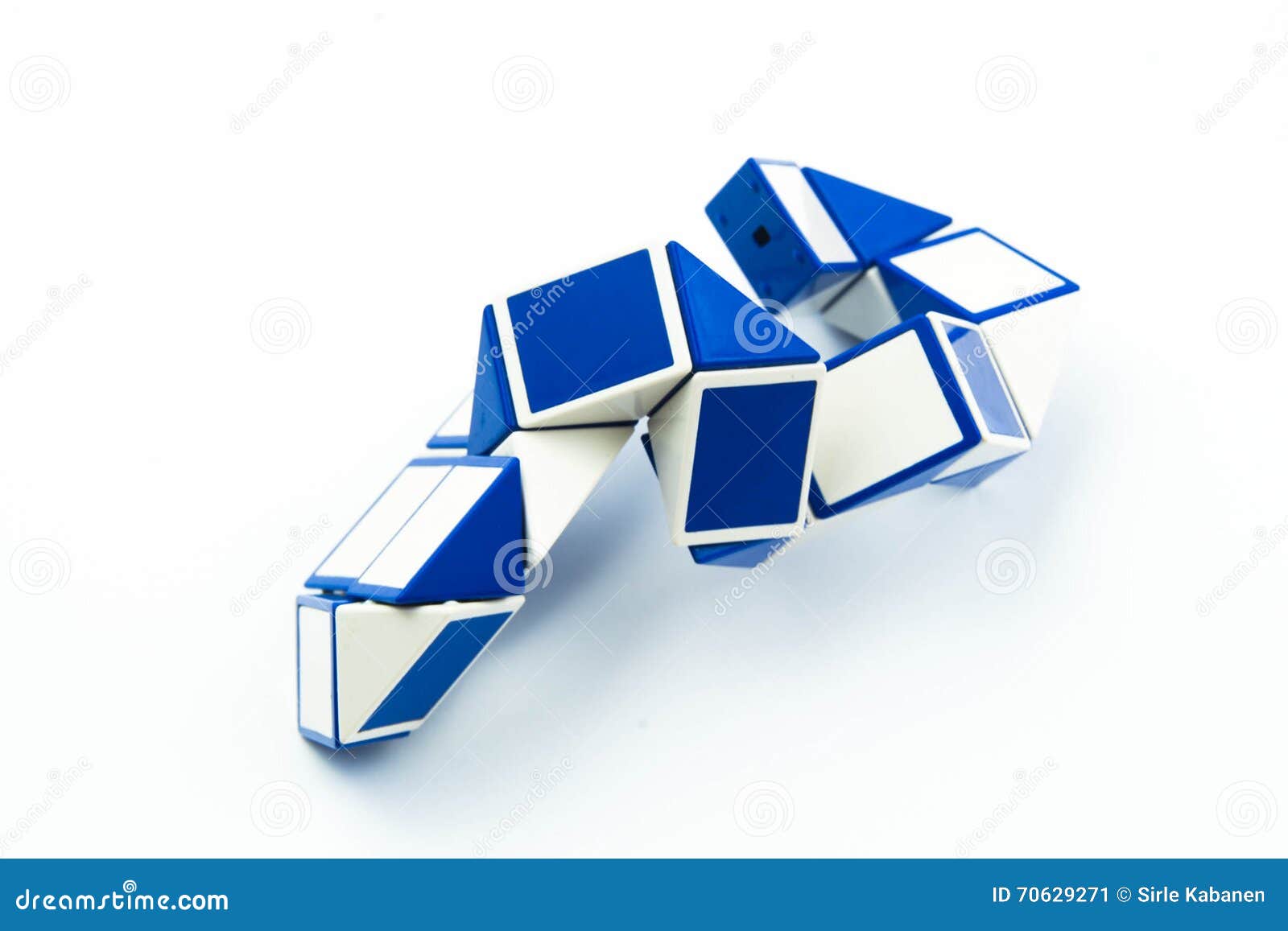 Magic Snake Or Rubik Transformation Rainbow 72 Pieces Patterns ...