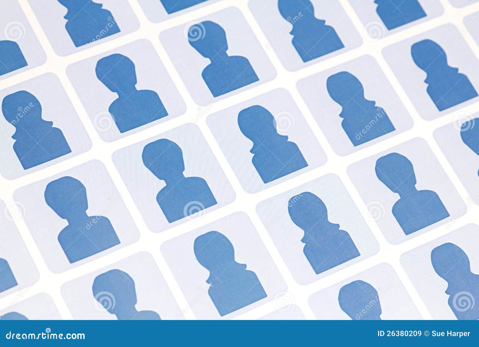 Blue Male and Female Candidates Stock Image - Image of resource, employ ...