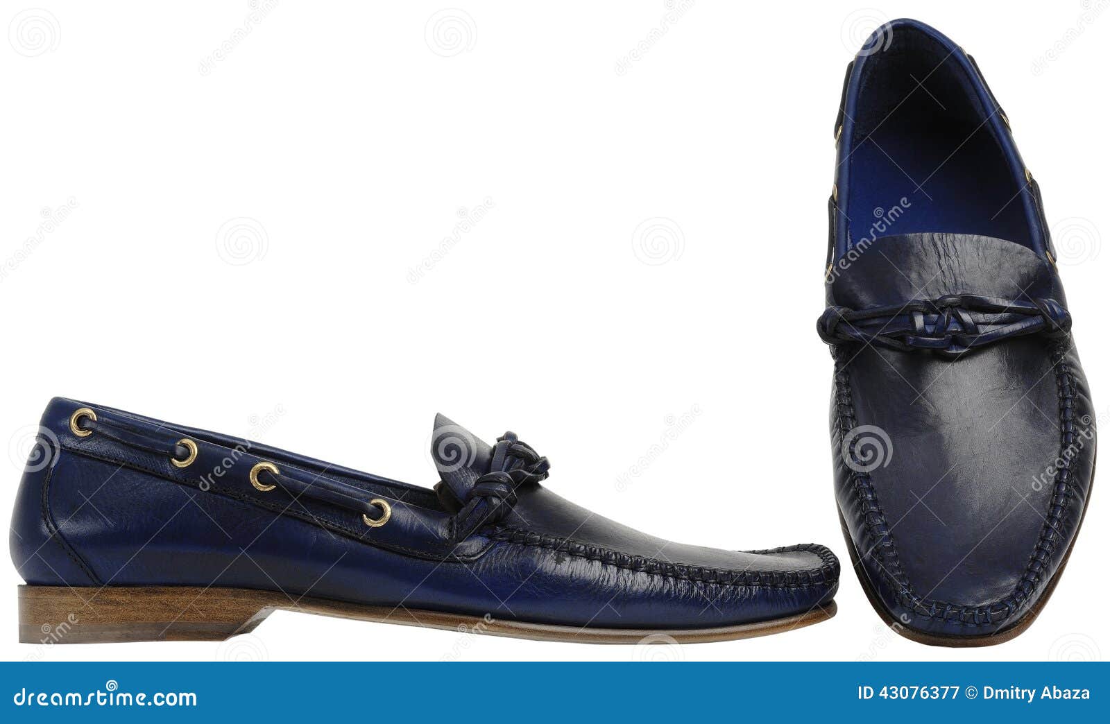 Blue male shoes stock image. Image of foot, boot, casual - 43076377