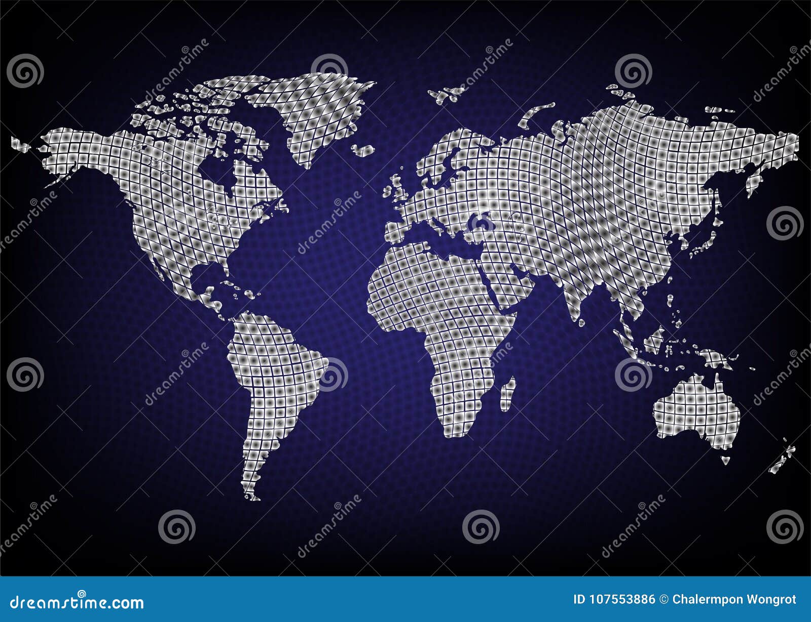 Blue map final stock vector. Illustration of global - 107553886
