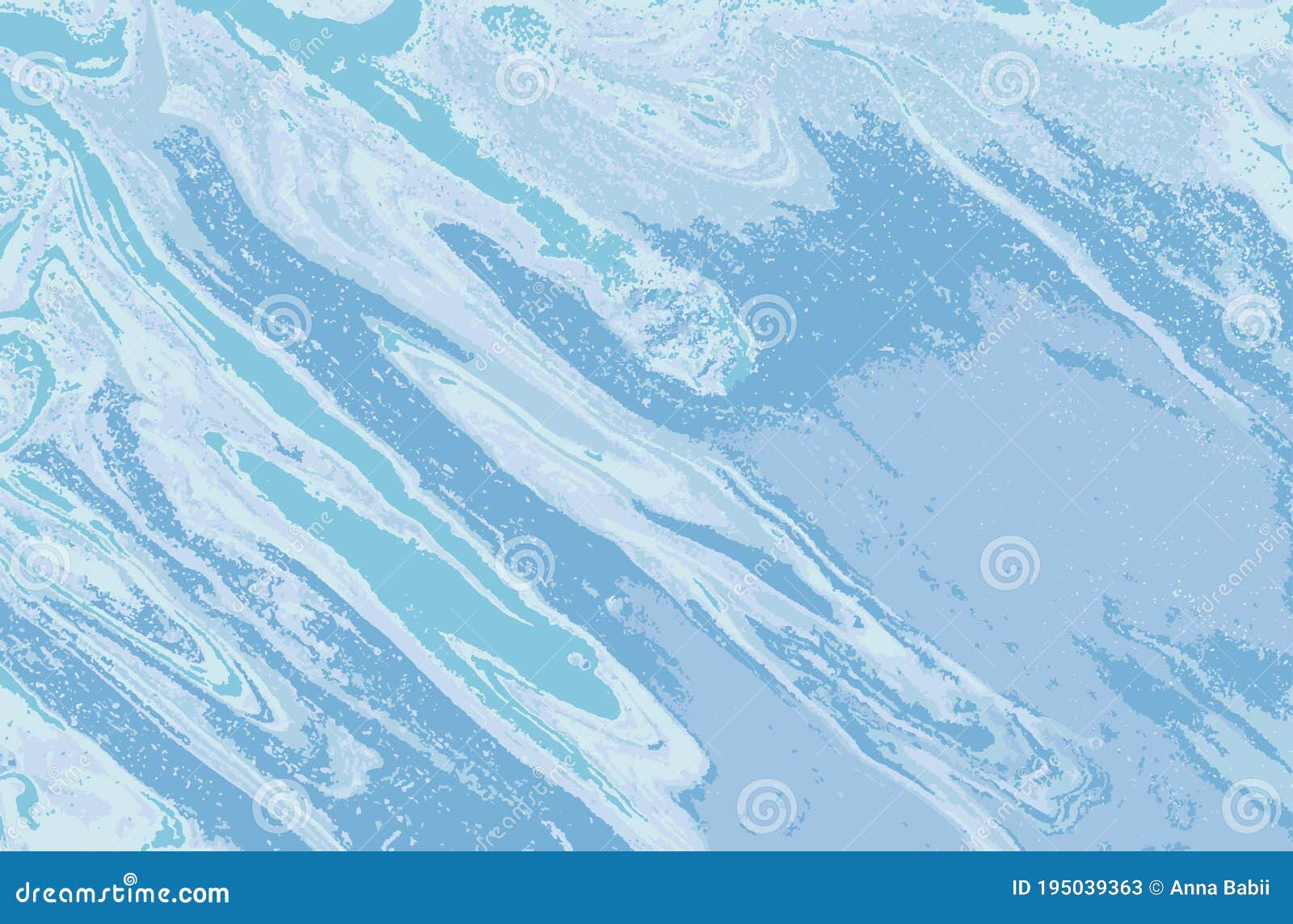 Blue Marble Pattern. Abstract Background. Vector Illustration. Stock ...
