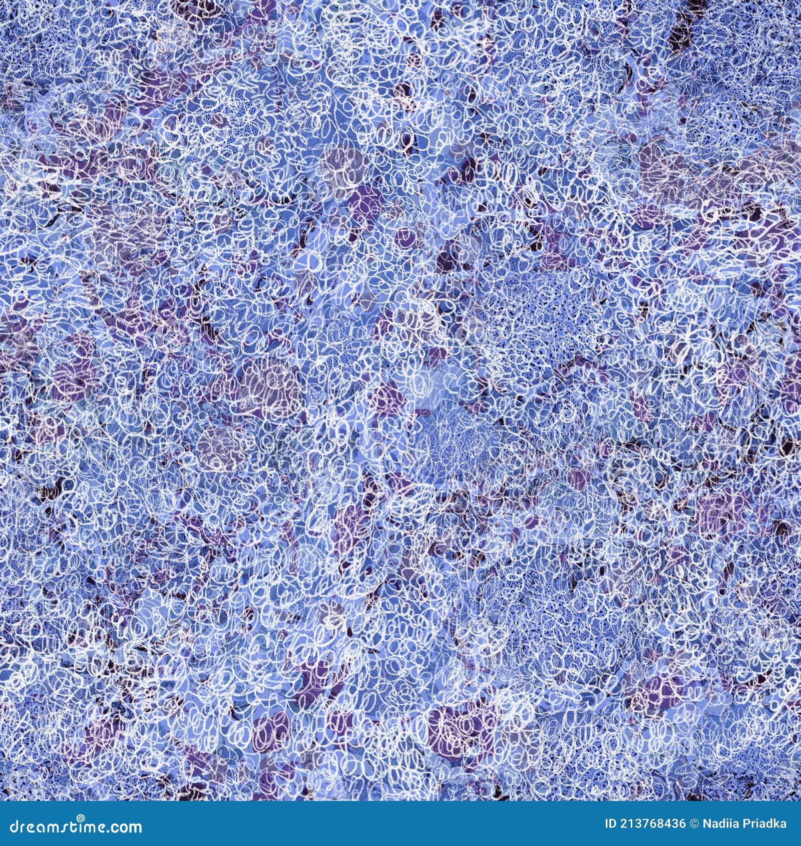 Blue Marble Stucco Stone Seamless Pattern Texture Background. Artistic ...