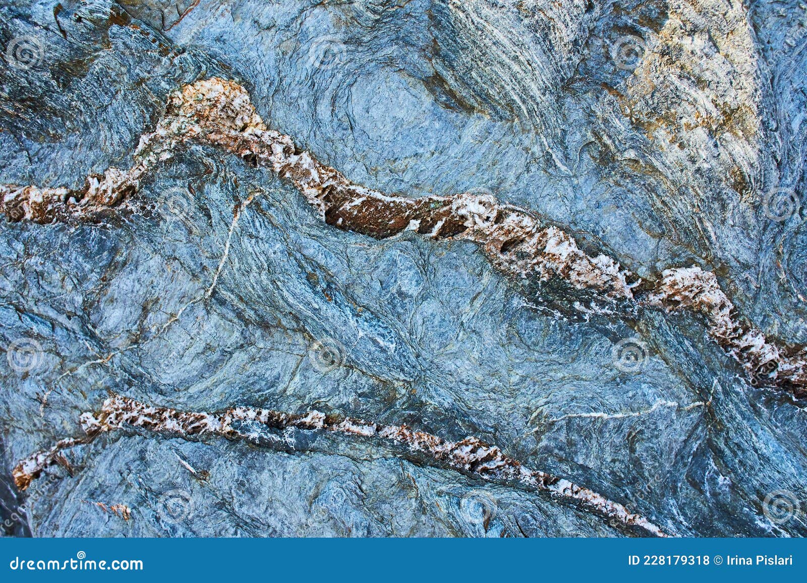 Blue Marble Texture Background Floor Decorative Stone Interior. Natural ...