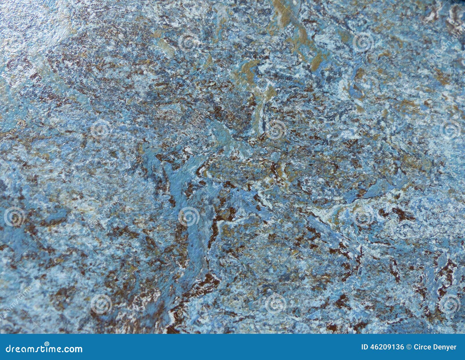 Blue Marble Texture Pattern Abstract Colors of Brown Light Blue and ...
