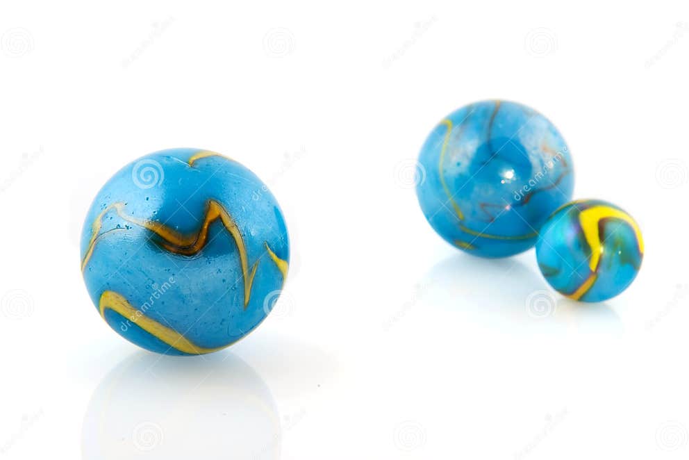 Blue marbles stock photo. Image of marbles, blue, toys - 10465822
