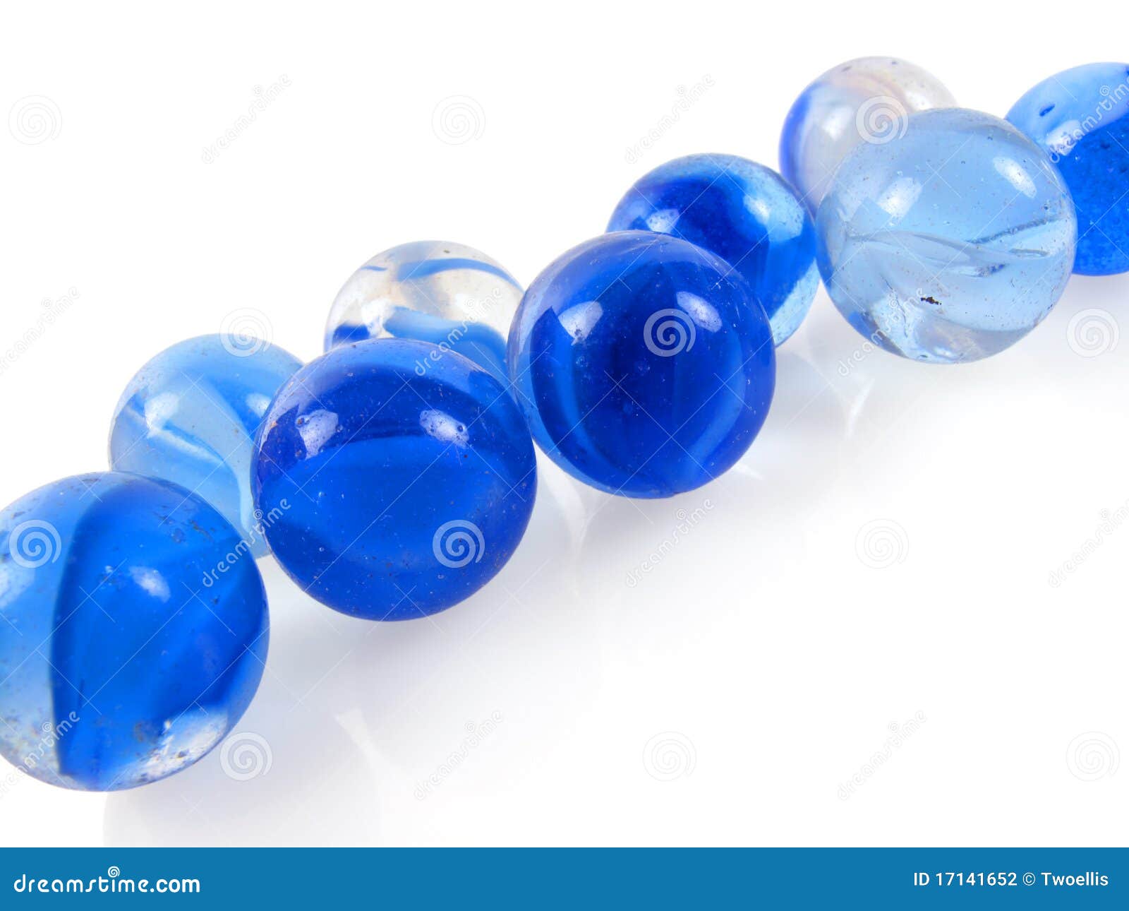 Blue Marbles stock photo. Image of globe, abstract, glass - 17141652