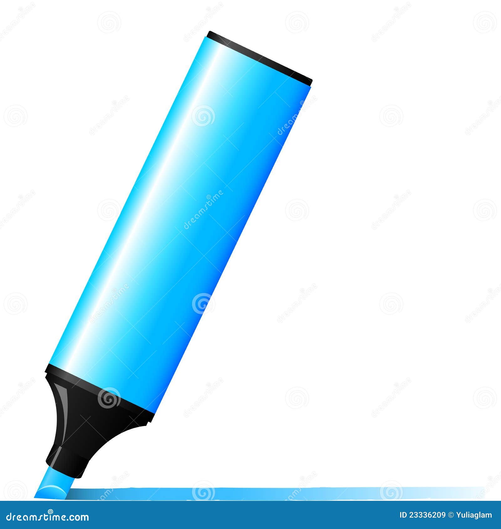 Blue marker stock vector. Illustration of important, color - 23336209 Blue marker stock vector. Illustration of important, color - 23336209