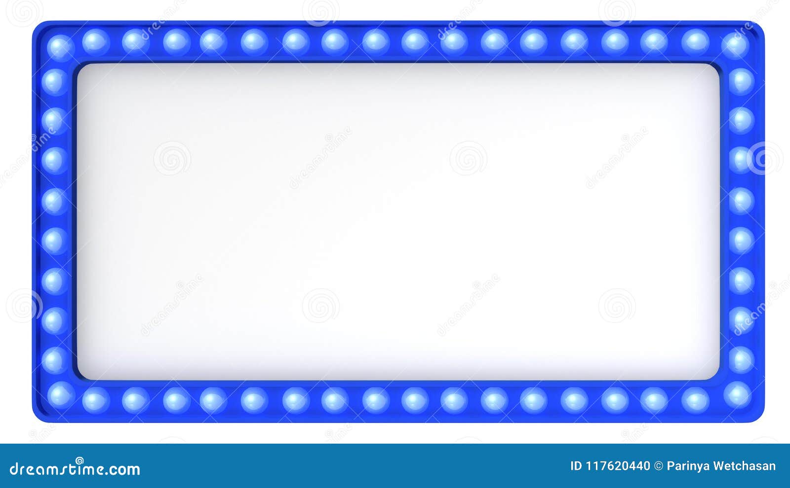 Marquee Lights Border Clipart