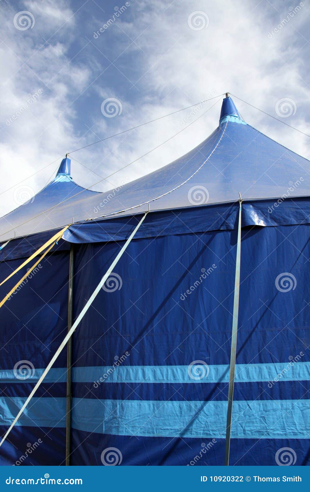 Blue Marquee / tents stock photo. Image of event, stall - 10920322
