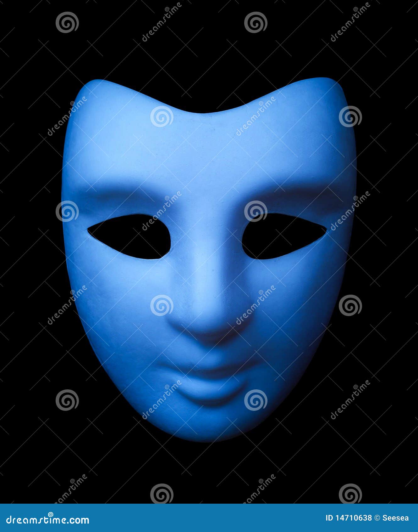 Blue Mask Represents The Father, The Pink The Mother And The Rest Of ...