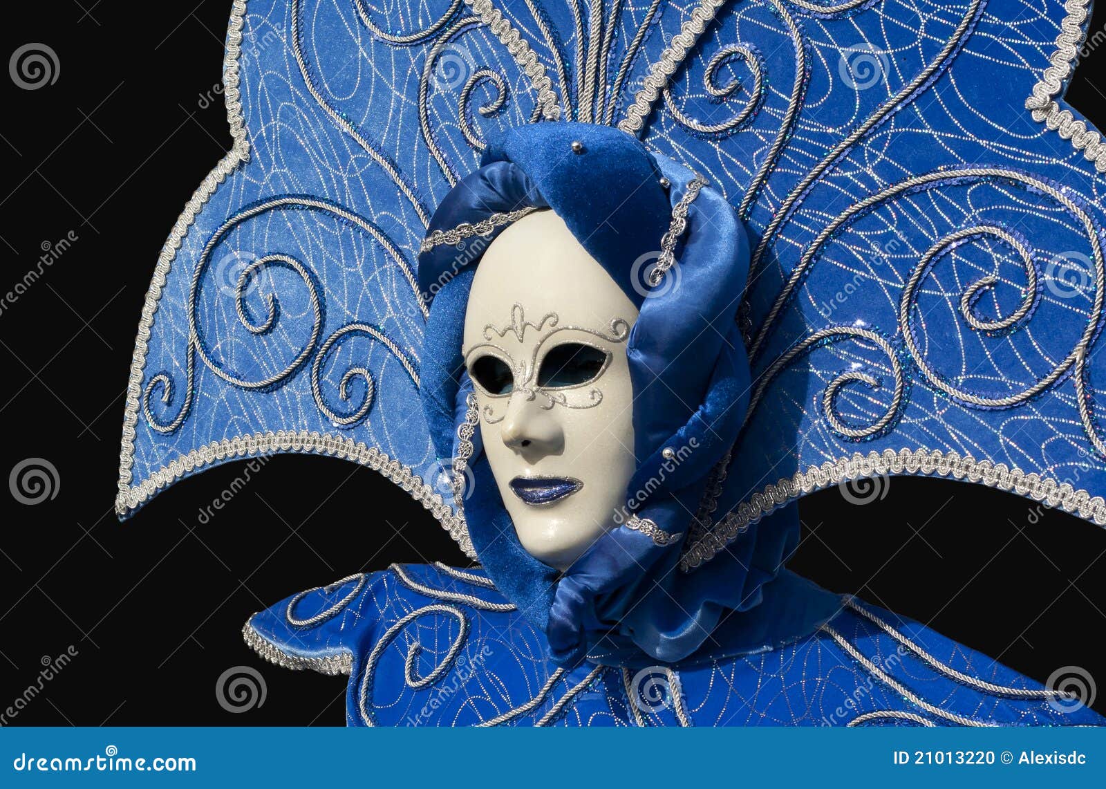 Blue mask stock photo. Image of carnival, dress, people - 21013220