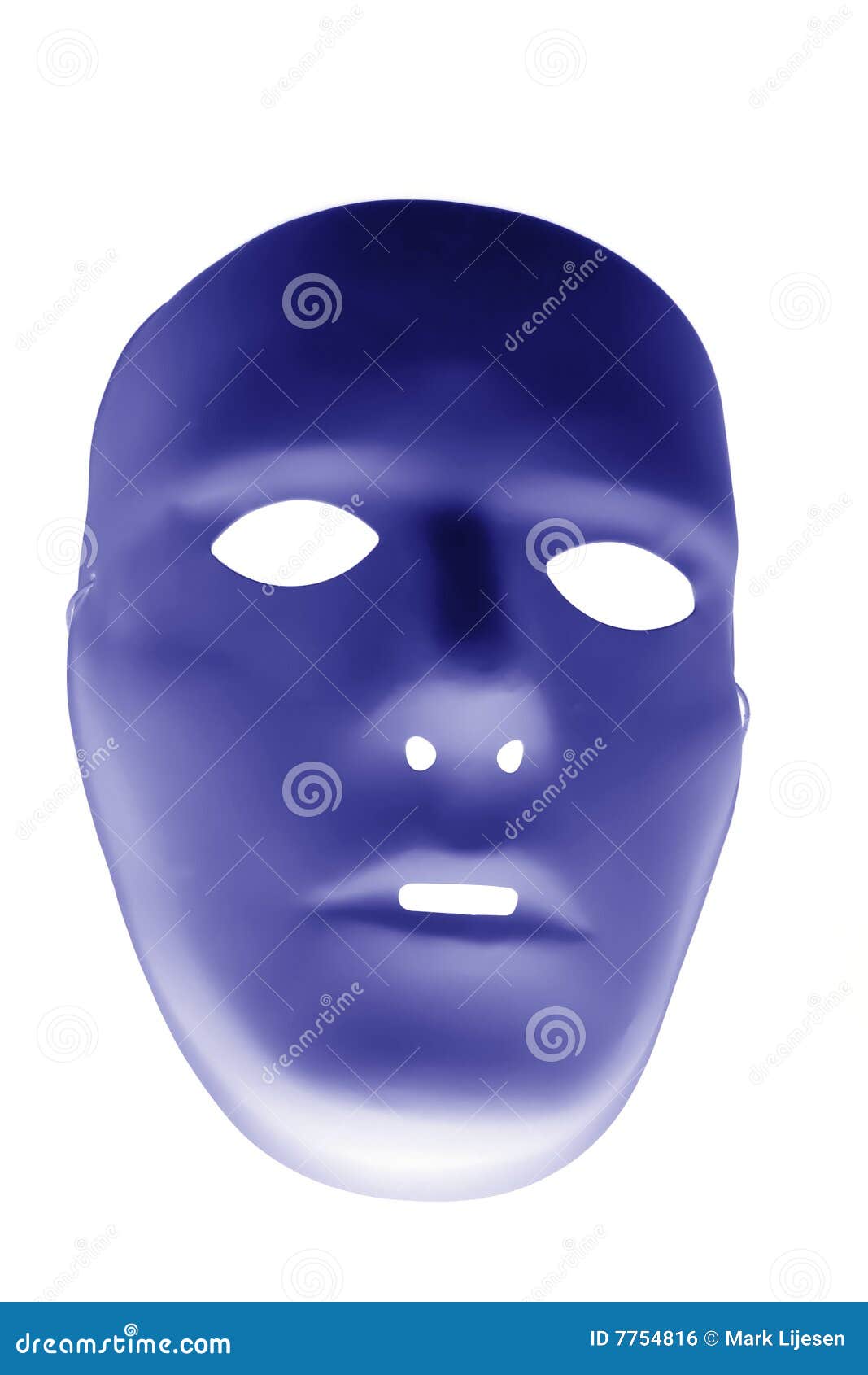 Blue mask stock photo. Image of anonymous, seasonal, ghost - 7754816