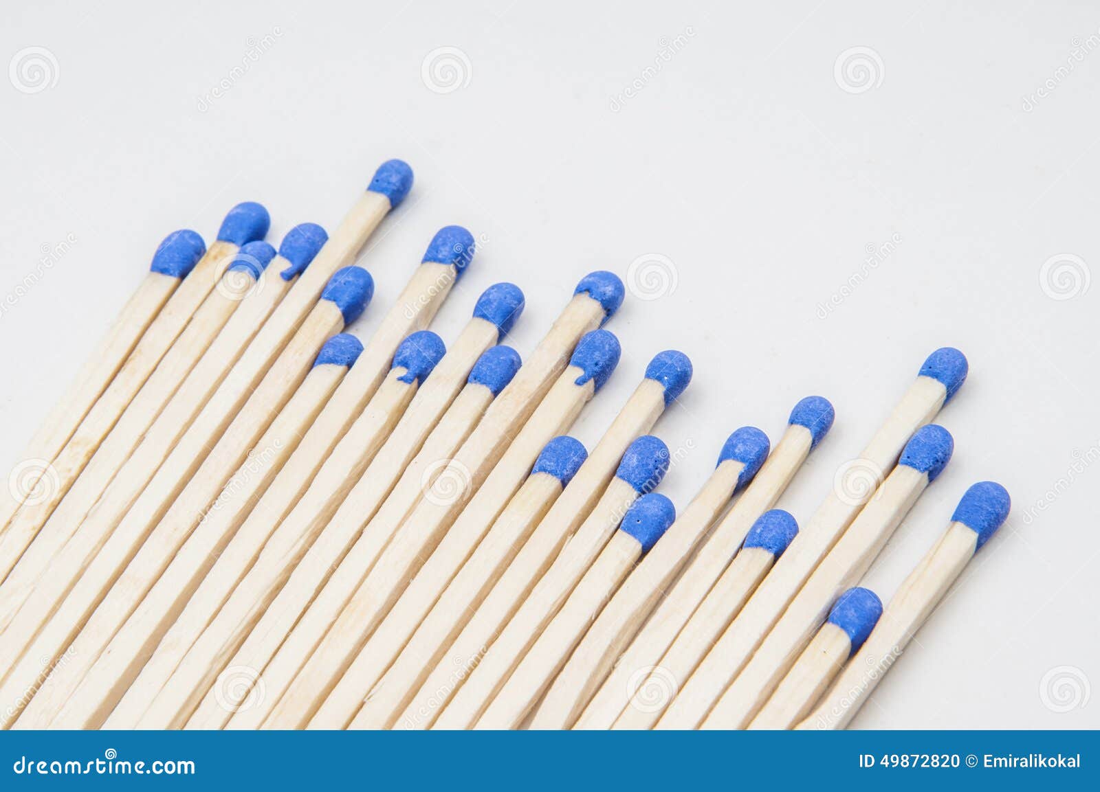 Blue match stock photo. Image of objects, heat, blue - 49872820