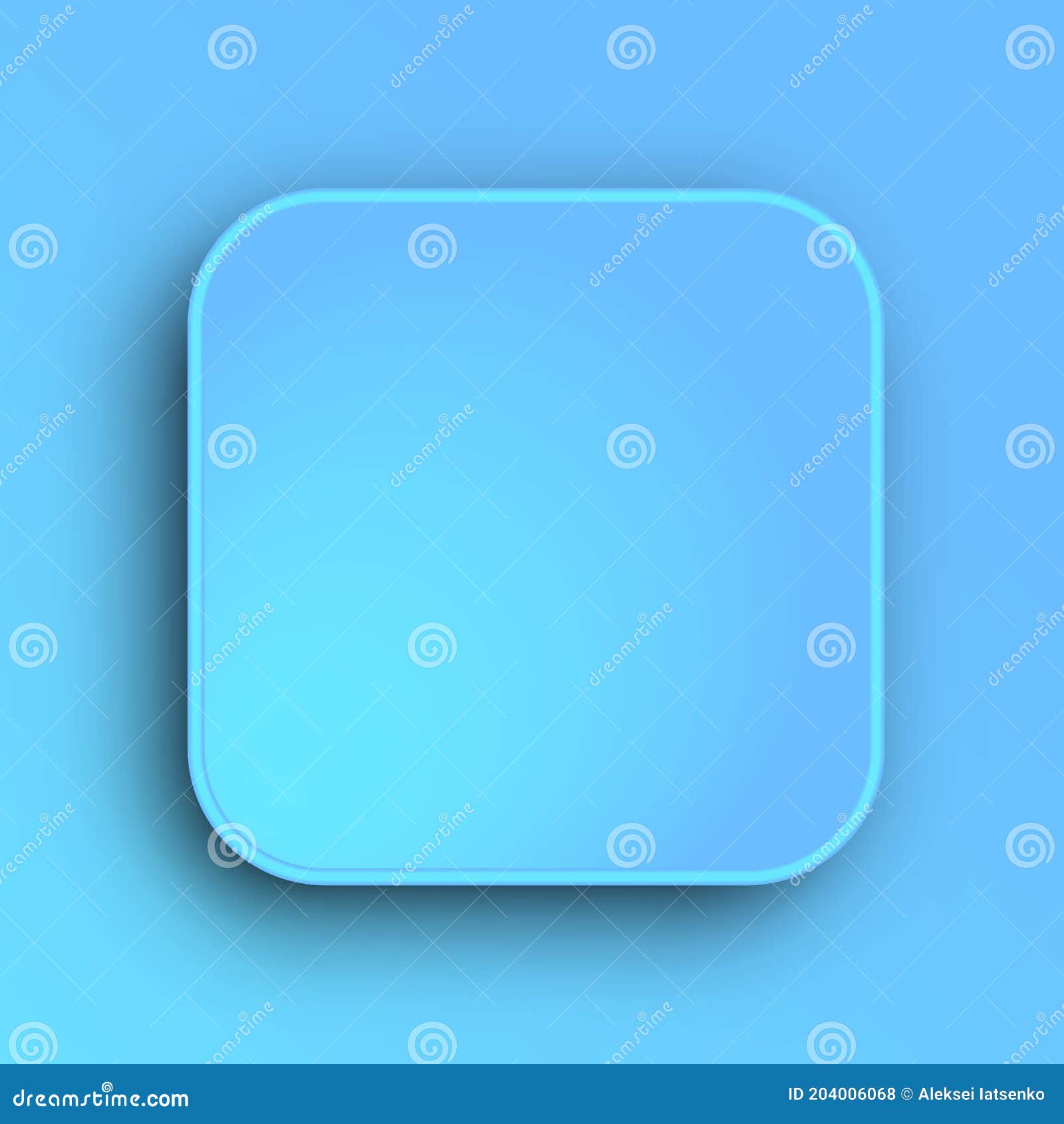 Blue Material Texture Template Button Web Icon Stock Vector ...