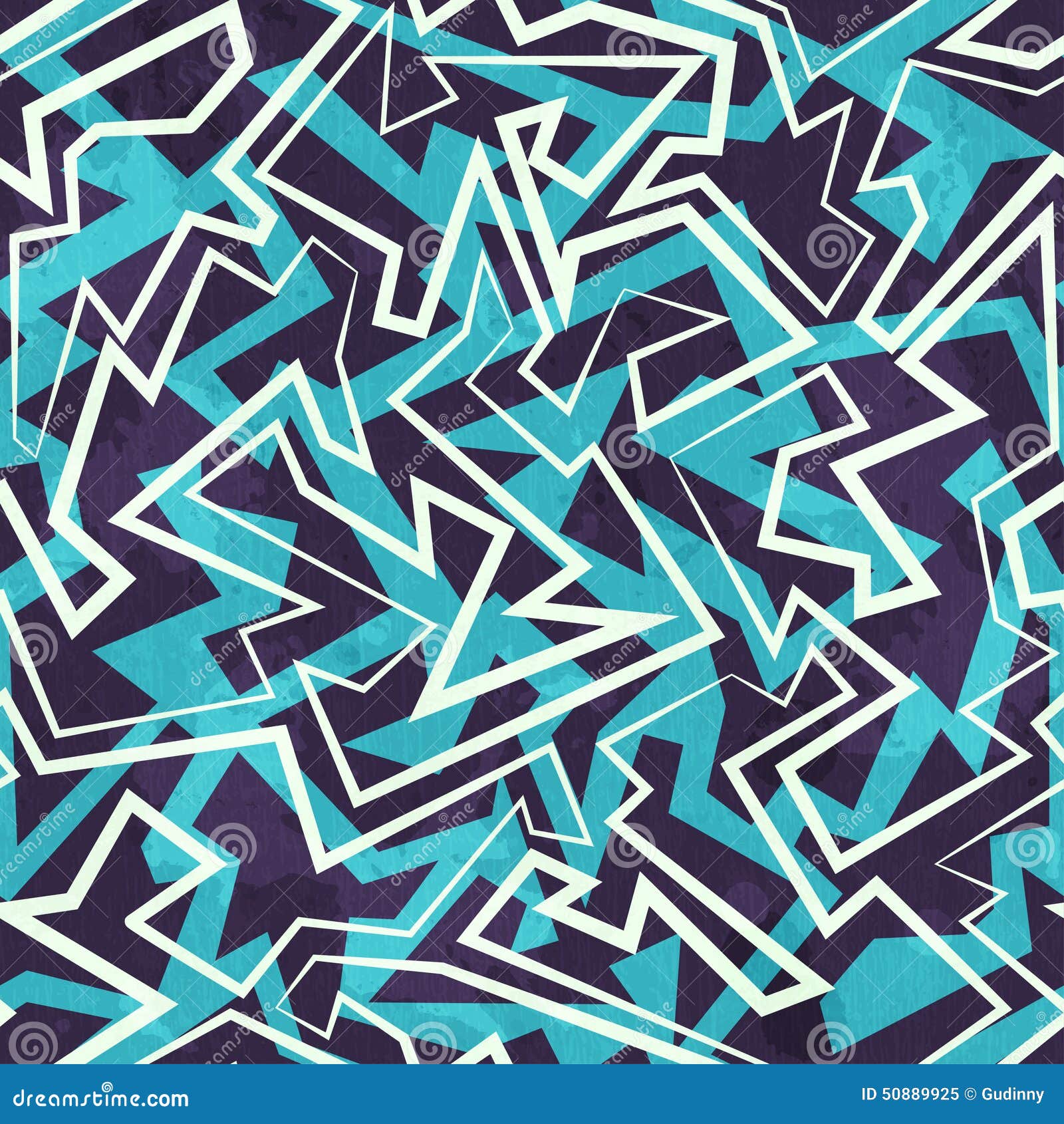 The Blue Maze Vector Illustration | CartoonDealer.com #62664432