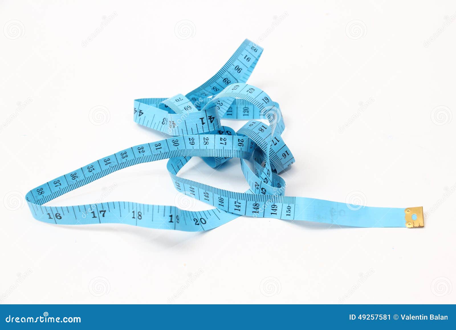 Blue measuring tape stock image. Image of black, object - 49257581