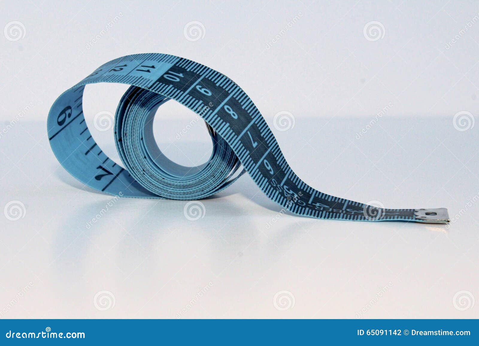 Blue measuring tape stock photo. Image of tapemeasure - 65091142