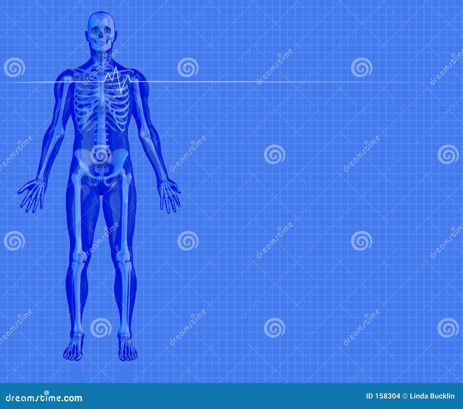 Blue Medical Background stock illustration. Illustration of health - 158304
