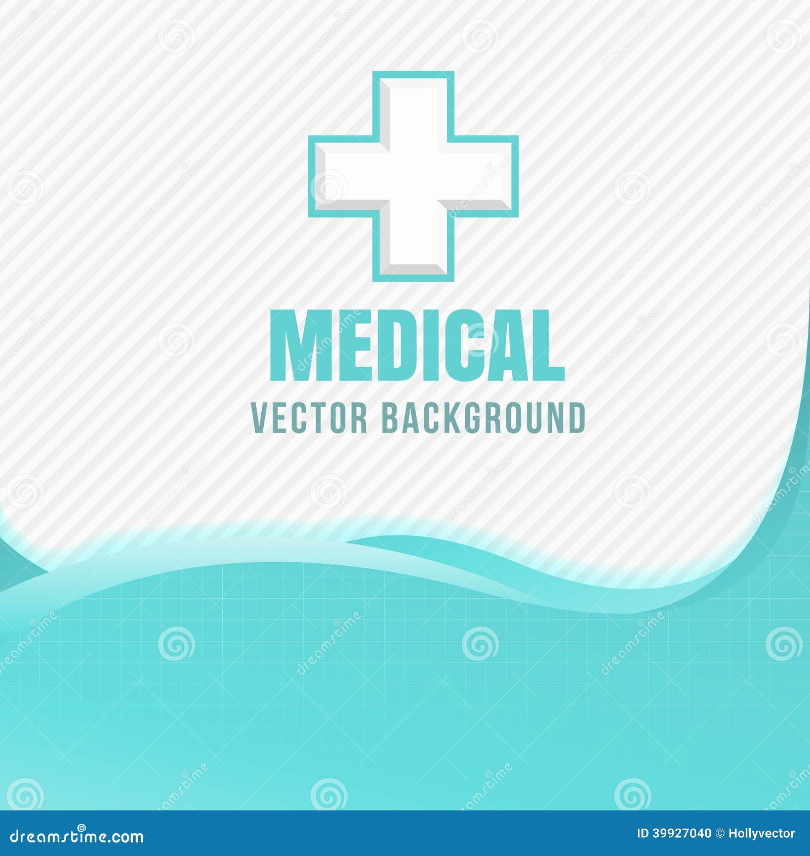 Blue medical design stock vector. Illustration of illness - 39927040