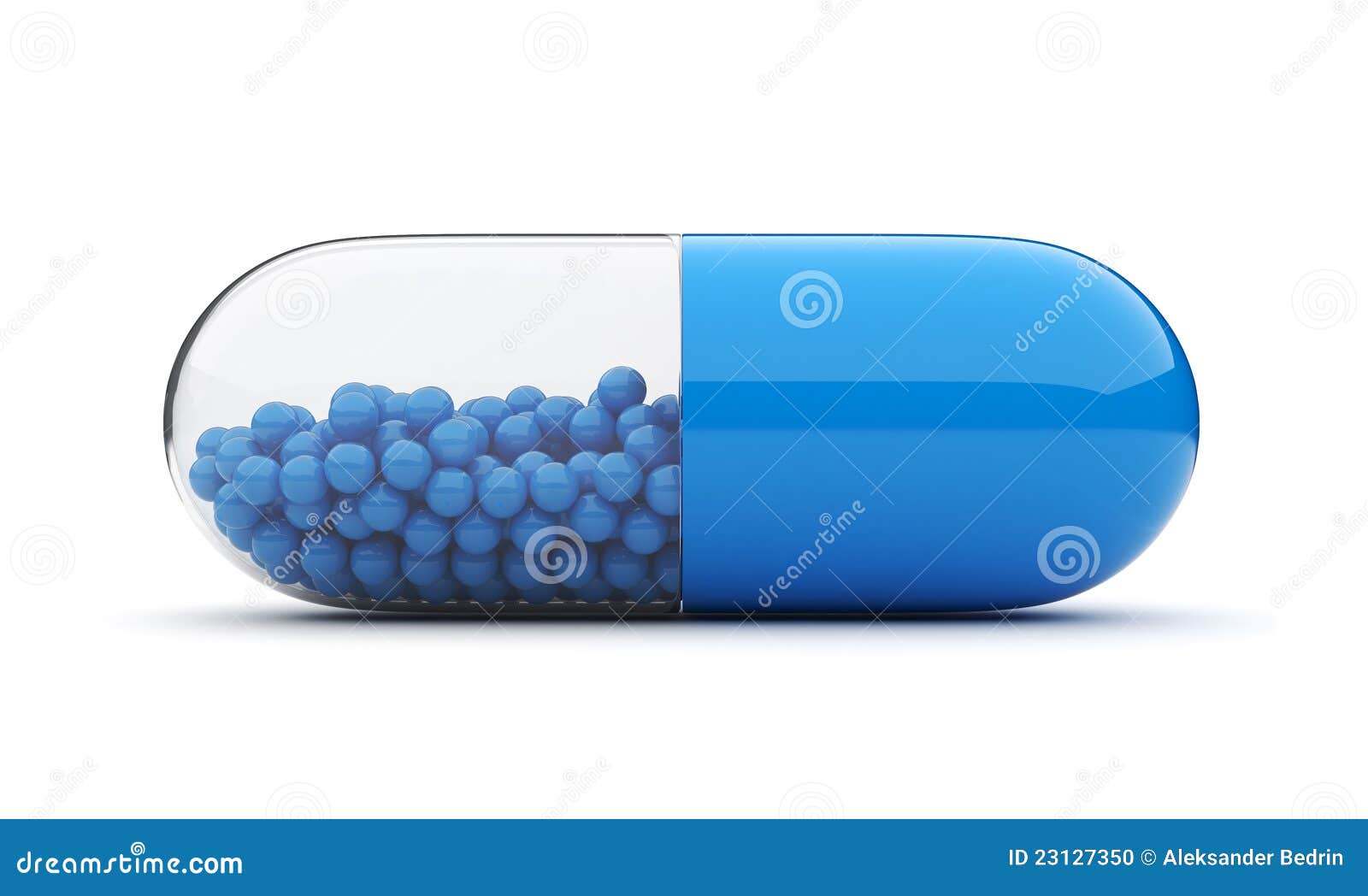Medical Pill Capsule Insides As Spherical Elements Royalty-Free Stock ...