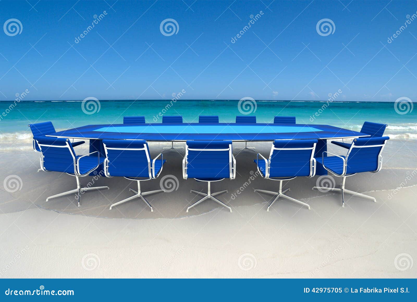 Blue meeting stock image. Image of meeting, executive - 42975705