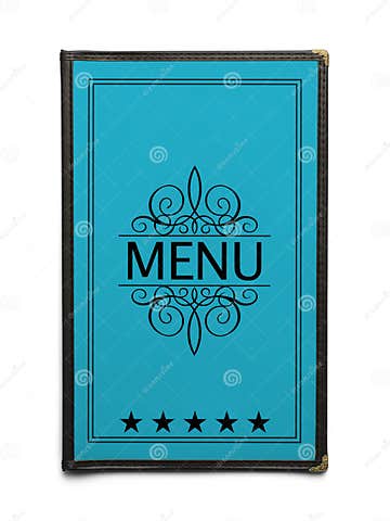 Blue Menu stock photo. Image of choice, objects, board - 43792582
