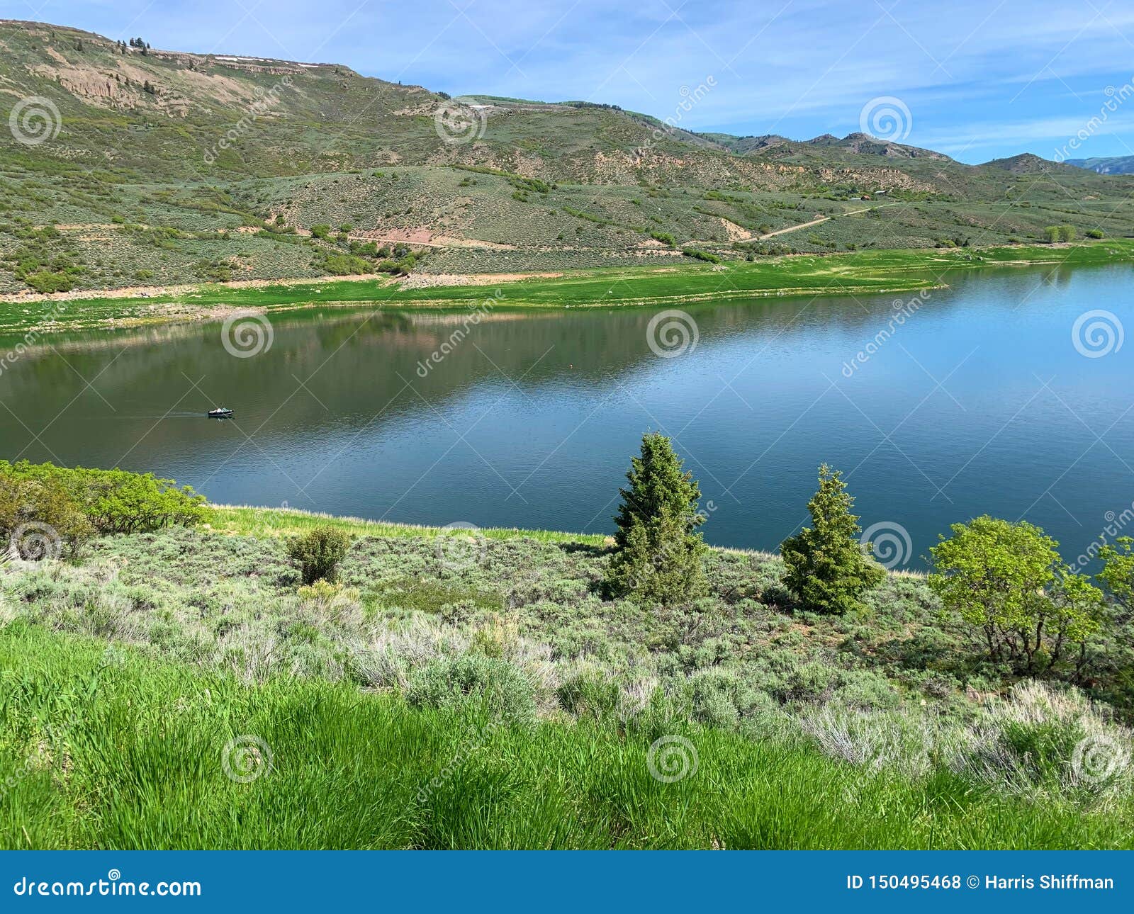 Blue Mesa Reservoir stock photo. Image of river, water - 150495468