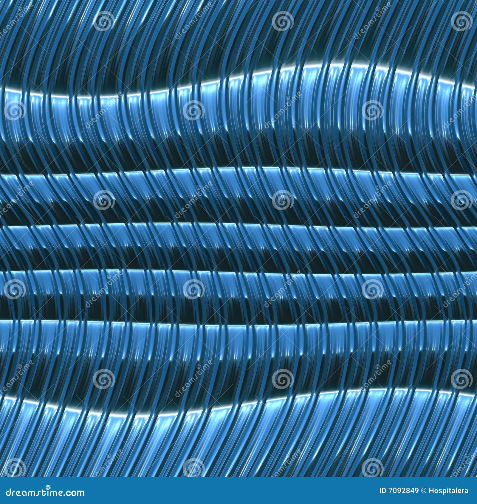 Blue metal stock illustration. Illustration of flowing - 7092849